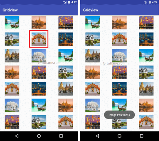 Android GridView With Examples Tutlane
