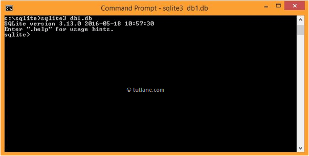 Sqlite Database Create Example