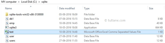 SQLite Import Data From CSV File To Table Tutlane